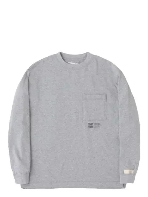 NEW BALANCE 1000 Long Sleeve T-shirt Regular Fit Asia Sizing - Grey