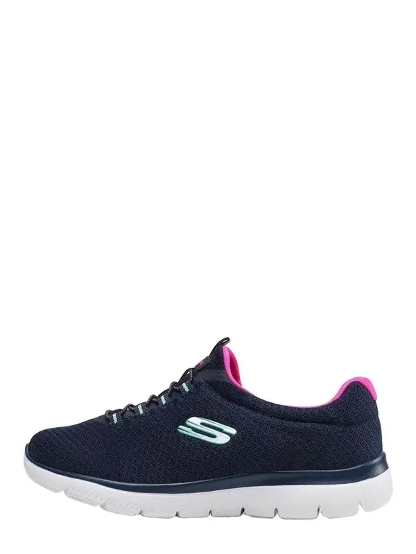 Sketchers Summits Louvin Athletic Sneakers - Navy/pink