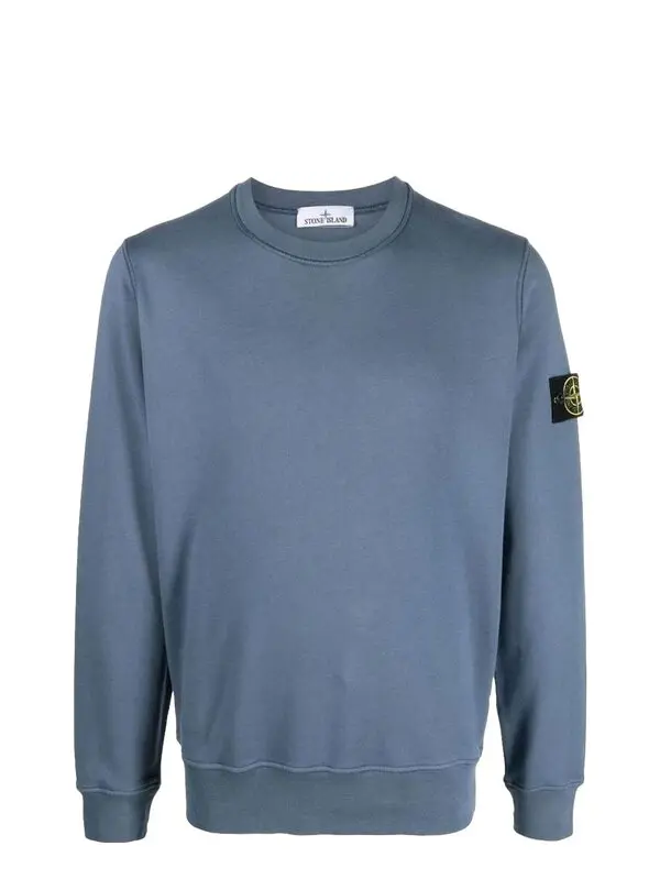 Stone Island Fleece Sweatshirt - Blue