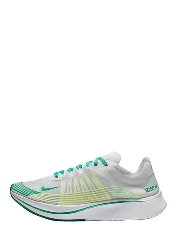 Nike Nikelab Zoom Fly Sp "hong Kong" Athletic Sneakers - White/green