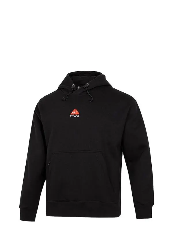 Nike Fleece Pullover Hoodie - Black