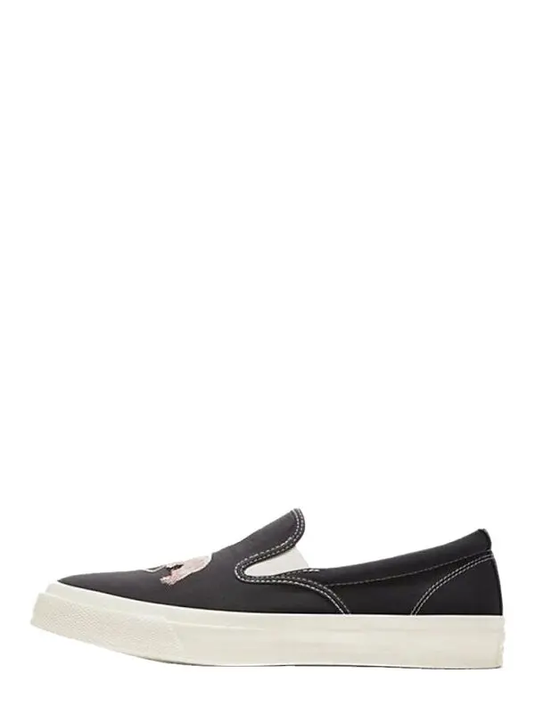CONVERSE Chuck Taylor Deck Star 67 Flamingo Slip-on Sneakers - Black