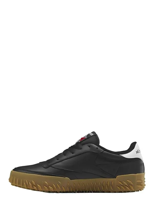 REEBOK Club C Vibram Lace-up Sneakers - Core Black/cloud White/vector Red