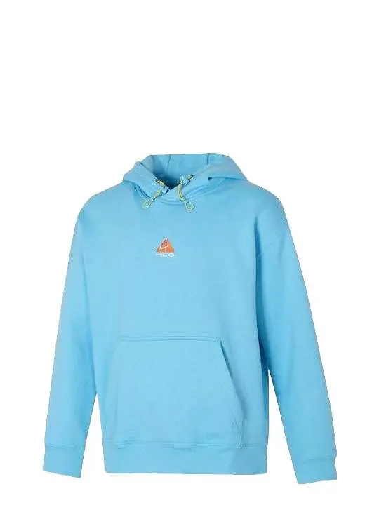 Nike X Therma-fit Logo Hoodie - Blue/orange