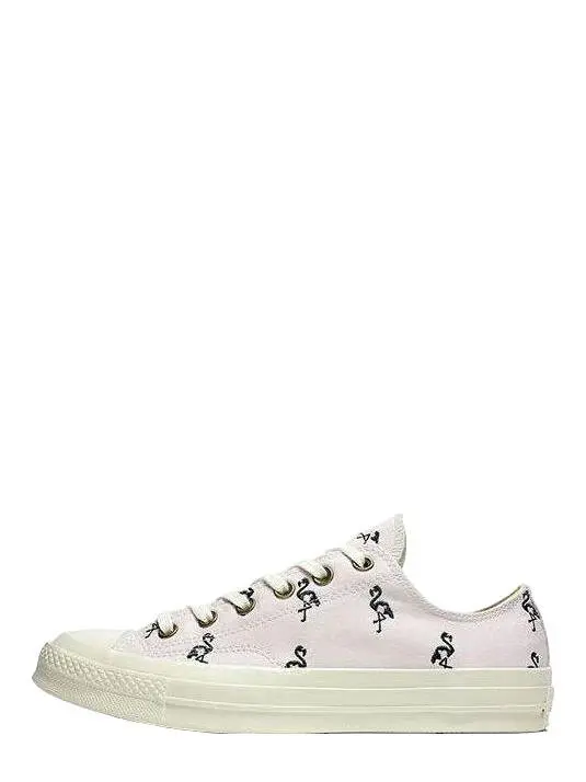 CONVERSE Chuck 70 Ox 'flamingo' Sneakers - White