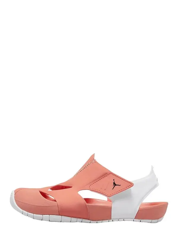 JORDAN Flare Sandals - Light Madder Brown/white/black
