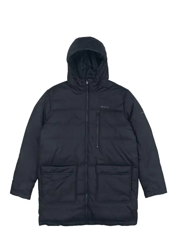 Adidas Neo Hooded Down Jacket - Black