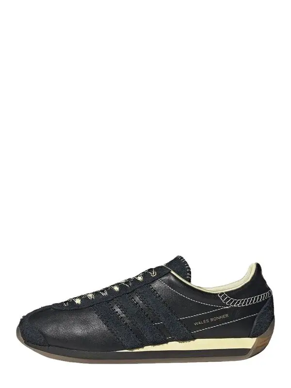 Adidas X Wales Bonner Country Sneakers - Black