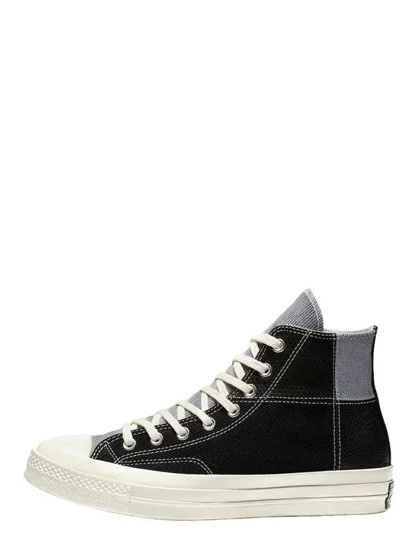 CONVERSE Chuck 70 Mixed Material Hi Top Sneakers - Black