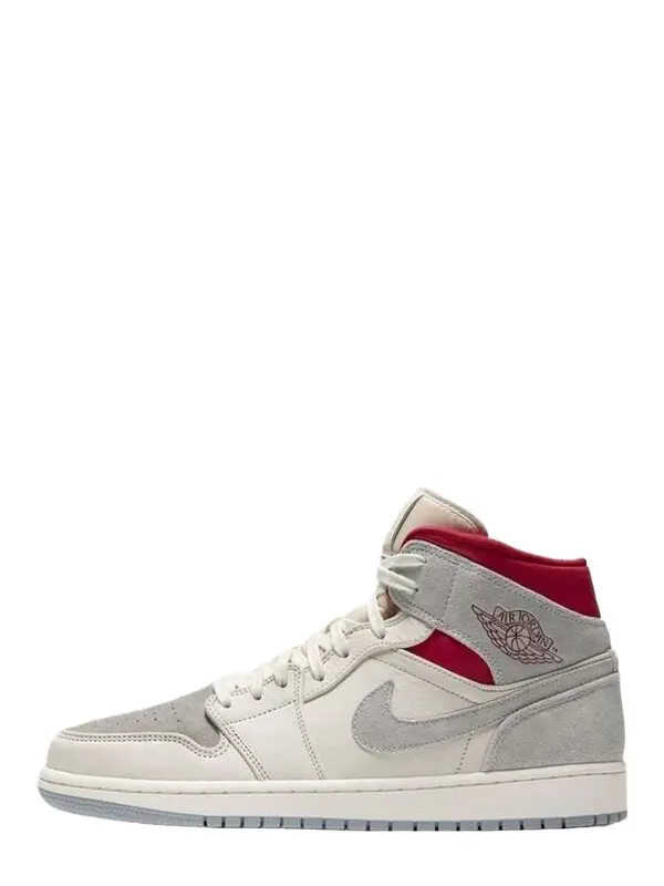 JORDAN 1 Mid "past, Present, Future" Sneakers - Tan