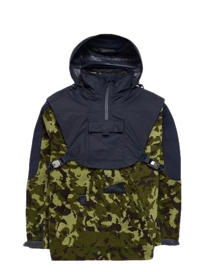 Nike Lab Mmw Hooded Woven Top - Camo/black