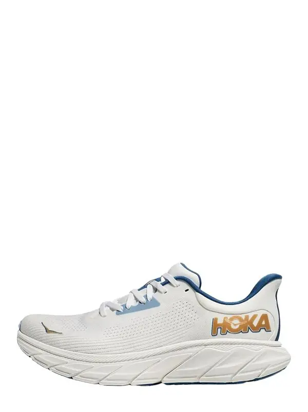 Hoka One One Arahi 7 Athletic Sneakers - Frost/gold
