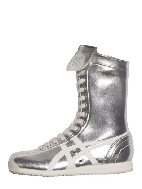 Onitsuka Tiger Mexico 66 Boxing High Top Sneakers - Pure Silver/off White