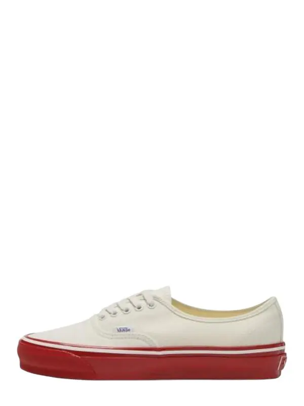 VANS Premium Authentic "white Red Midsole - White/red