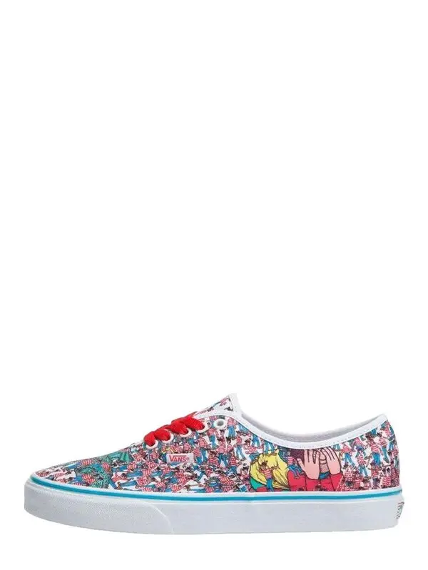 VANS Land Of Waldos' Authentic Sneakers - Red