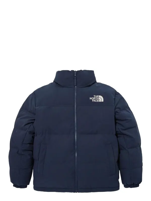 The North Face Logo Puffer Jacket - Navy