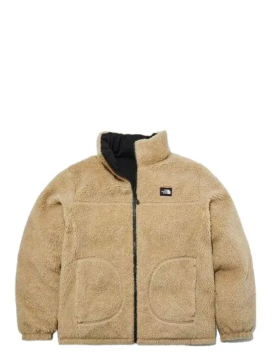 The North Face Ss22 Reversible Fleece Jacket - Brown