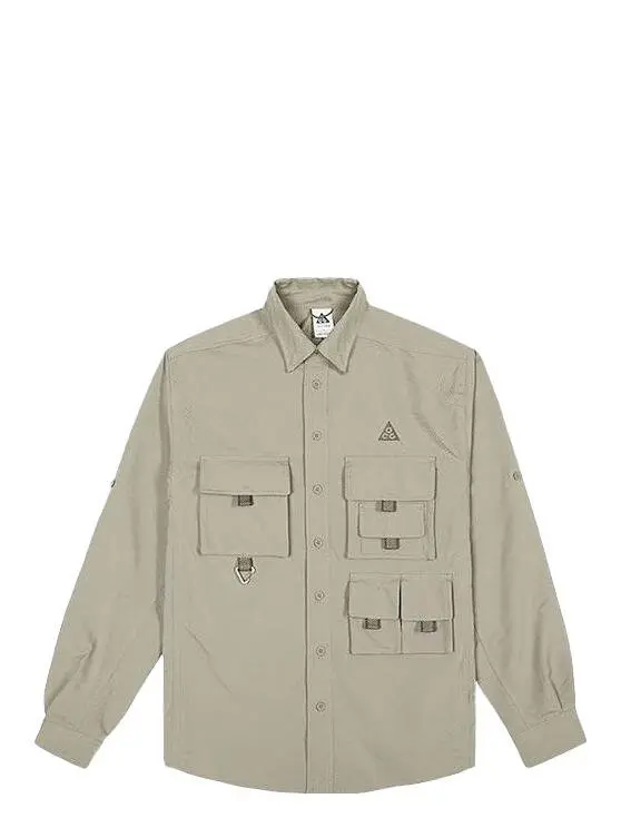 Nike Dri-fit Adv Uv Devastation Trail Jacket - Khaki