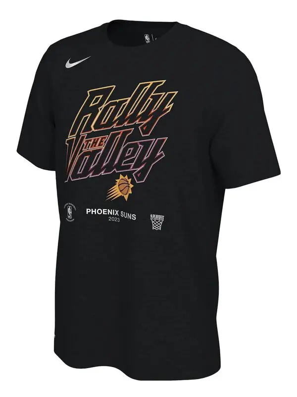 Nike Phoenix Suns 2023 Nba Playoffs Mantra T-shirt - Black