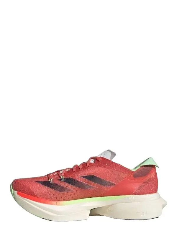 Adidas Adizero Adios Pro 3 Running Sneakers - Red/multi-color