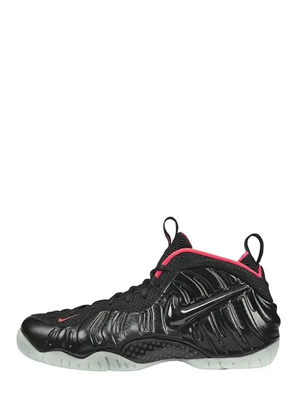 Nike Foamposite Pro Prm "yeezy" Sneakers - Black/black-laser Crimson