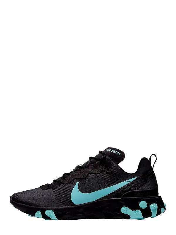 Nike React Element 55 "jade" Sneakers - Black/green