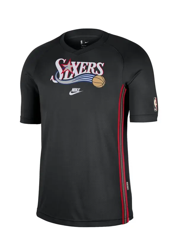 Nike Philadelphia 76ers 2025/26 Hardwood Classics Nba Dri-fit T-shirt - Black