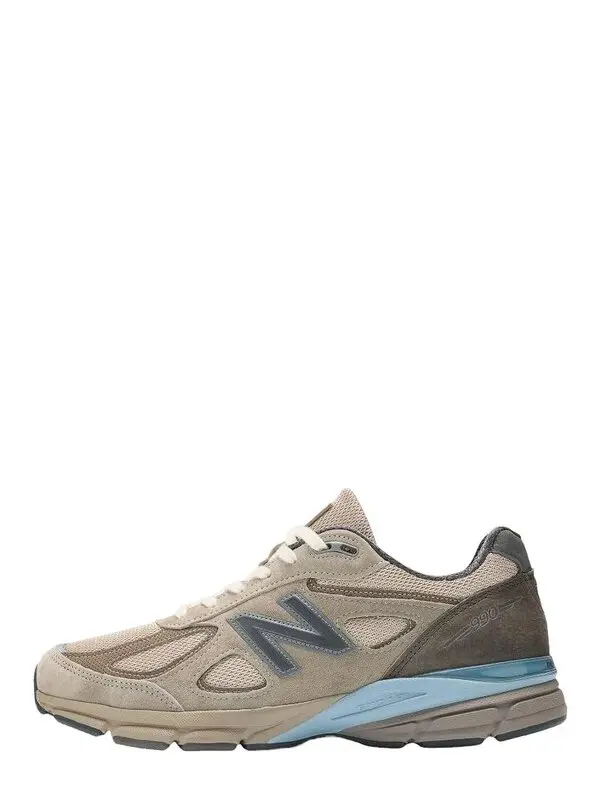 NEW BALANCE X Auralee 990v4 Made In Usa - Grey/white/blue
