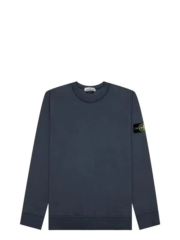 Stone Island Crewneck Sweatshirt - Dark Blue
