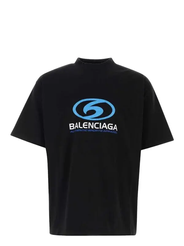 Balenciaga Surfer T-shirt 'black Blue - Black/blue