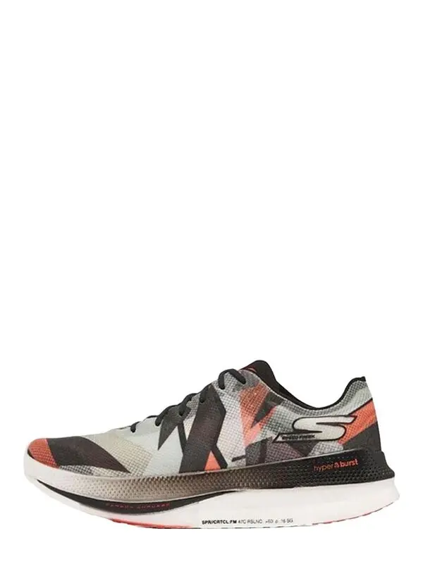 Sketchers Speed Freek Athletic Sneakers - Black/red
