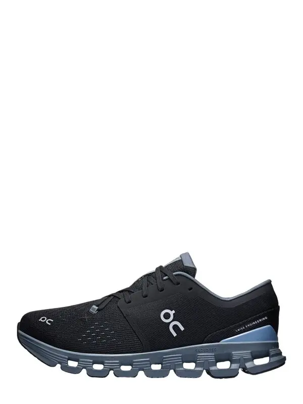 On Cloud X 4 "black Chambray" Athletic Shoes - Black/chambray