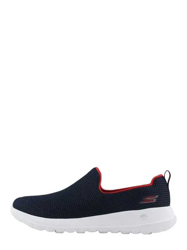 Sketchers Go Walk Slip-on Sneakers - Navy Blue/red