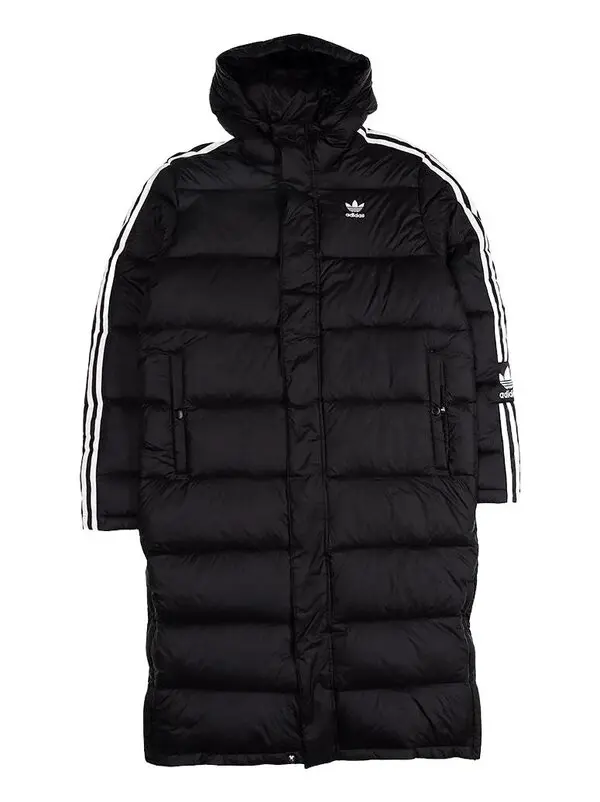 Adidas Originals Long Down Jacket - Black