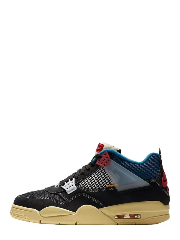 JORDAN Air Retro X Union La "off Noir" Sneakers - Off Noir/brigade Blue/dark Smoke Grey