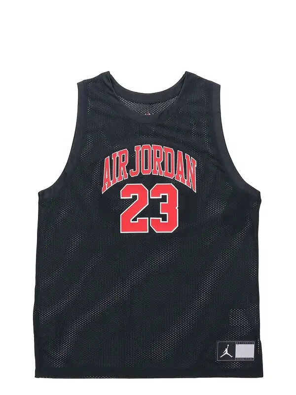 JORDAN Air Dna Distorted Basketball Jersey - Black