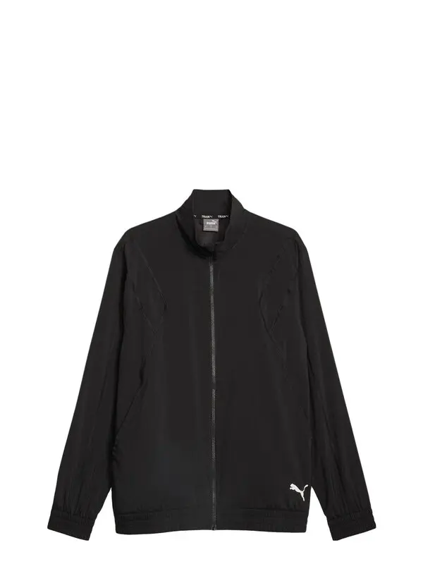 PUMA Fit Full-zip Woven Training Jacket - Black
