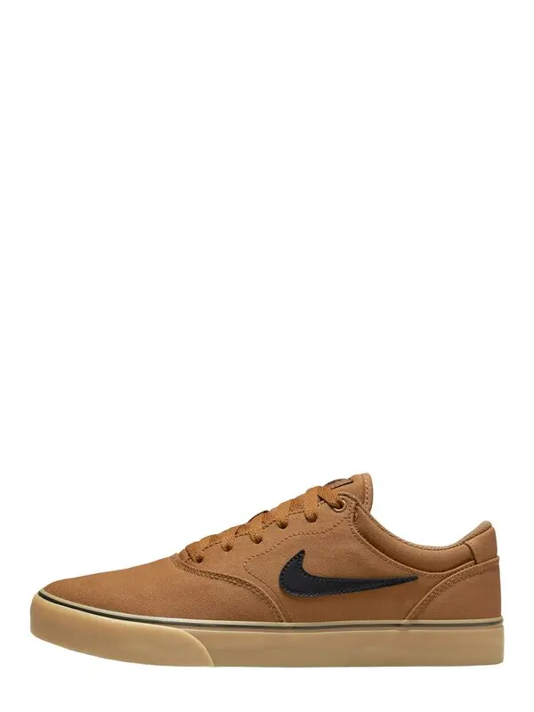 Nike Chron Sb 2 Canvas Sneakers - Brown/black