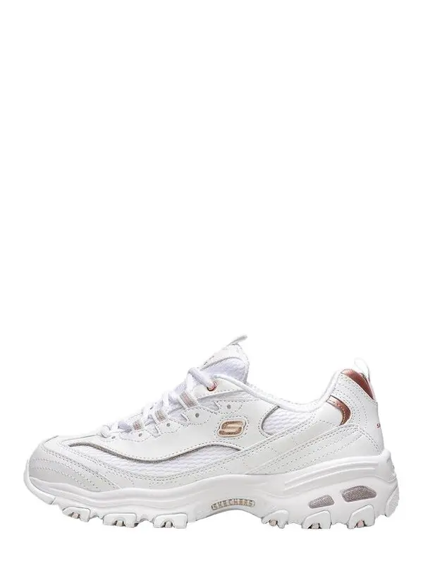Sketchers D'lites Copper Divine Low-top Sneakers - Cream