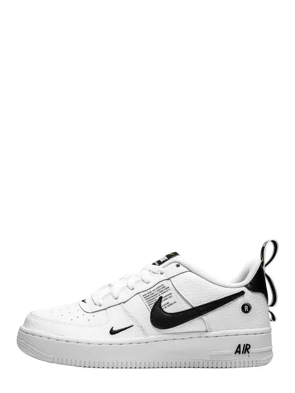 Nike Force 1 '07 Lv8 'overbranding' Sneakers - White-black-tour Yellow