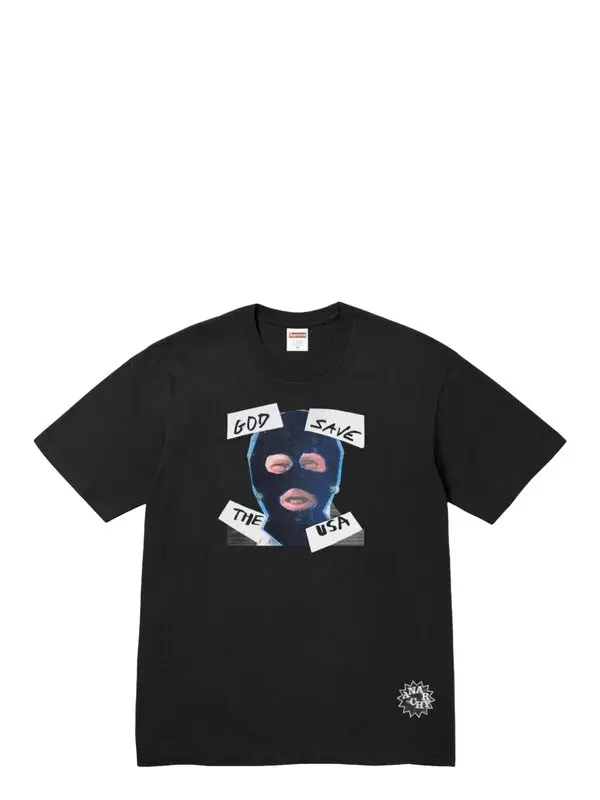 Supreme Ss26 God Save Us T-shirt - Black