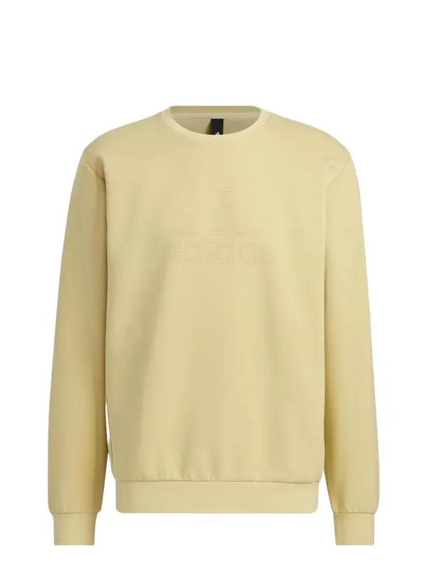 Adidas Tech Logo Sweatshirt - Tan