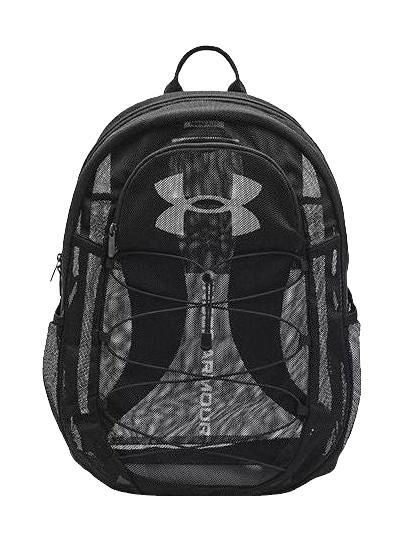 Under Armour Hustle Mesh Backpack - Black/grey