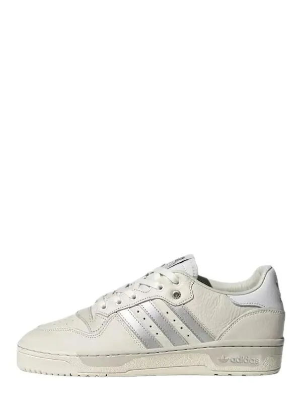 Adidas Rivalry Low Consortium Sneakers - Consortium White Silver Metallic