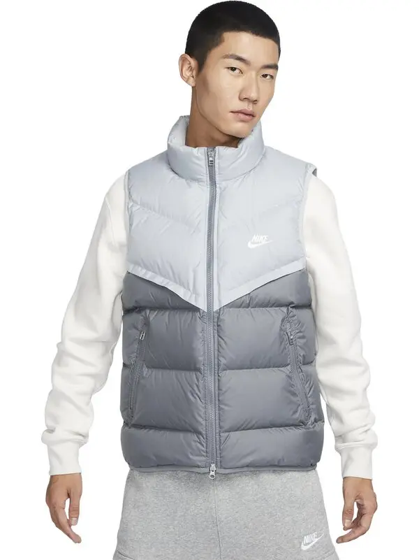 Nike Windrunner Stormfit Down Vest - Grey