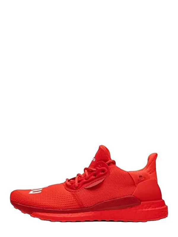 Adidas Pharrell X Solar Hu Glide 'power Sneakers - Red