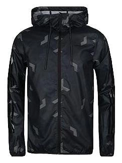 Adidas Neo Sport Overcoat Wind-proof Jacket - Black