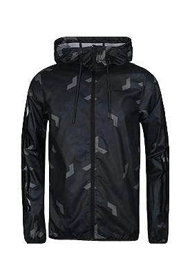 Adidas Neo Sport Overcoat Wind-proof Jacket - Black