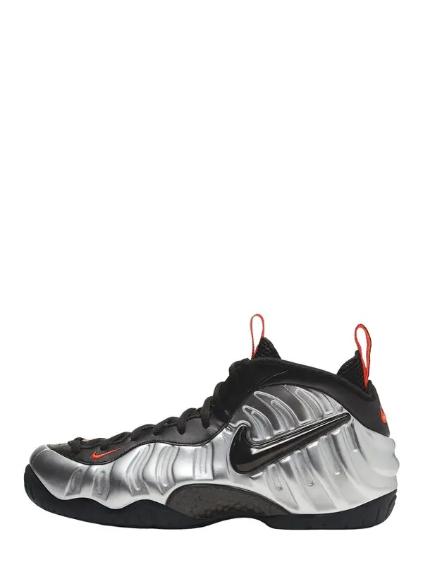 Nike Foamposite Pro "halloween 2020" Sneakers - Flat Silver/black/electro Orange