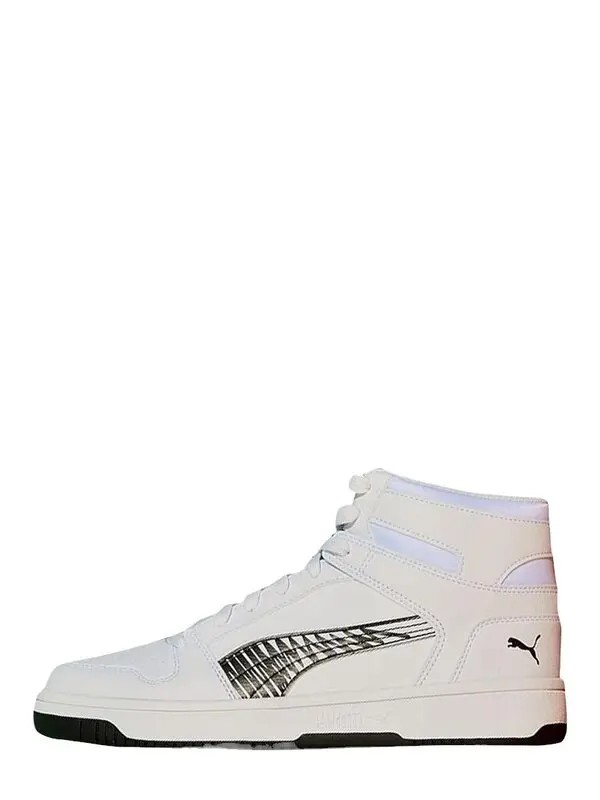 PUMA Rebound Layup Sl Sketch High-top Sneakers - White